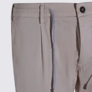 Eleventy Drawstring Tapered Pants - Gray