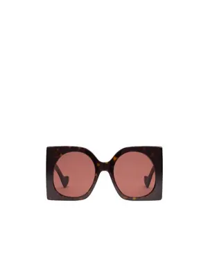 Gucci Oversized Square Frame Sunglasses - Pink