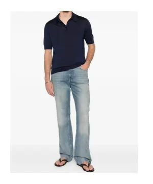Dolce & Gabbana Dolce Gabbana Dg Logo Embroidered Polo Shirt - Black