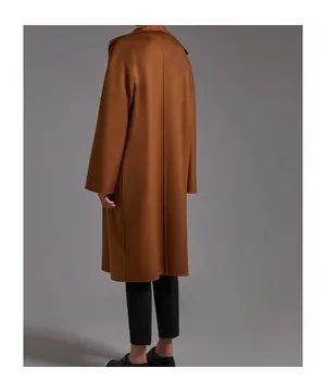 Max Mara Lilia Belted Long-sleeved Coat - Brown