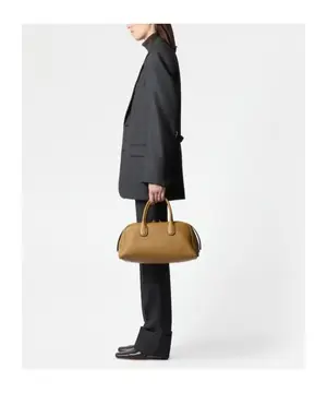 TOD'S Di Logo Debossed Tote Bag - Brown
