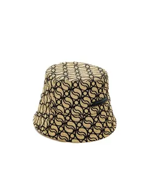 Stella McCartney S Wave Woven Straw Bucket Hat