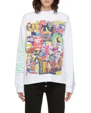 We11Done Graphic-print Long-sleeve T-shirt