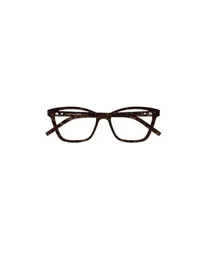 Saint Laurent Square Frame Eyeglasses - Black