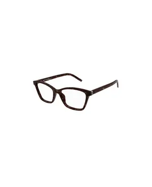 Saint Laurent Square Frame Eyeglasses - Black