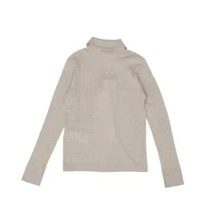 Max Mara Ribbed Knit Polo Shirt - Nude
