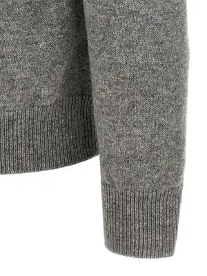 ZANONE Crewneck Knitted Jumper With Cuffed Sleeves - Grey