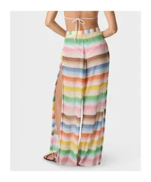 Missoni Dégradé Zigzag Pattern Beach Cover-up Pants - Multicoloured