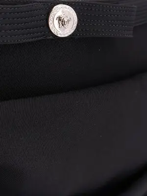 Versace Bow-detailed Draped Skirt
