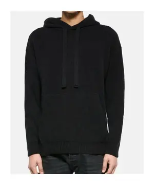 LANEUS Hooded Knitted Sweater