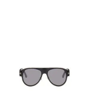TOM FORD Logo Sunglasses - Gray