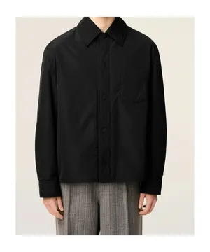 AMI Paris Padded Snap-front Jacket