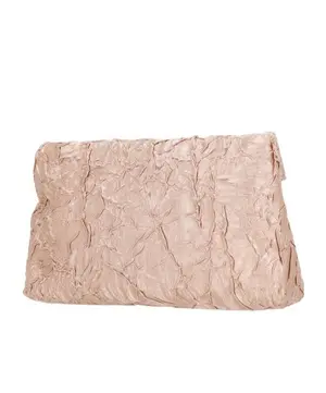 Dries Van Noten Chain Linked Ruched Shoulder Bag - Pink