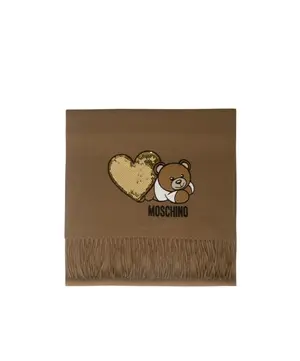 Moschino Wool Scarf - Green
