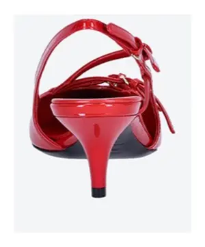 Miu Miu Pointed High-heeled Slingback Sandals