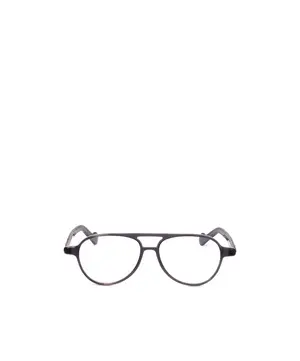 Moncler Aviator Frame Glasses - White