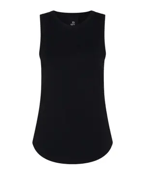 THOM KROM Sleeveless Longline Top - Black
