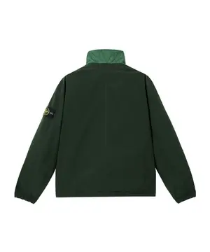 Stone Island Logo Patch Stand Collar Jacket