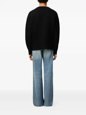AMI Paris De Coeur V-neck Cardigan