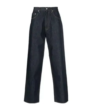 Auralee Hard Twist Wide-leg Jeans - Blue