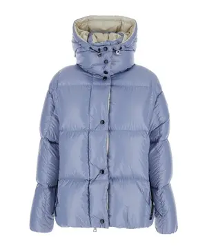 Moncler Moncler Parana Hooded Down Jacket Light Blue