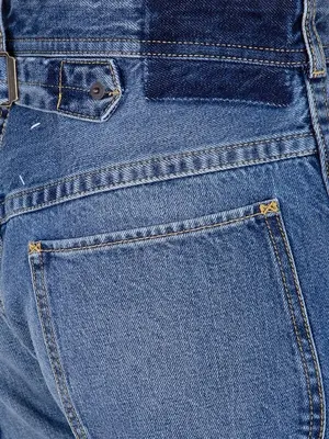 MAISON MARGIELA Buckled Cotton Jeans