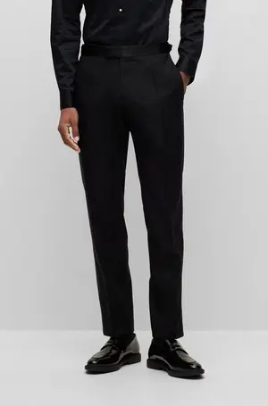 Hugo Boss Slim-fit Tailored Trousers