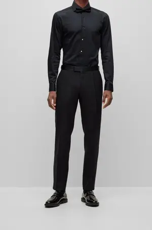 Hugo Boss Slim-fit Tailored Trousers
