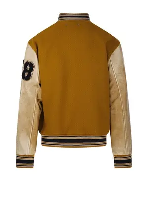 GOLDEN GOOSE Logo Patch Bomber Jacket