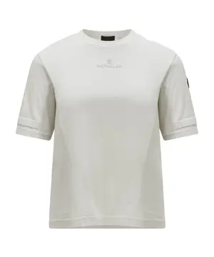 Moncler Logo-print T-shirt - Ice Tuff