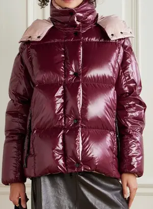 Moncler Parana Hooded Short Down Jacket - No