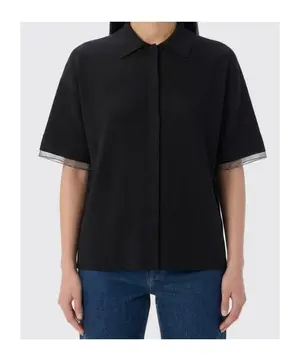 Fabiana Filippi Short-sleeve Polo Collar T-shirt