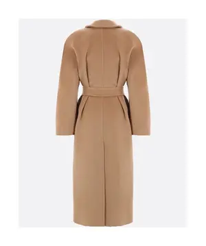Max Mara Belted Long-sleeved Coat