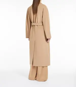 Max Mara Belted Long-sleeved Coat