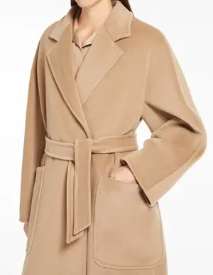 Max Mara Belted Long-sleeved Coat