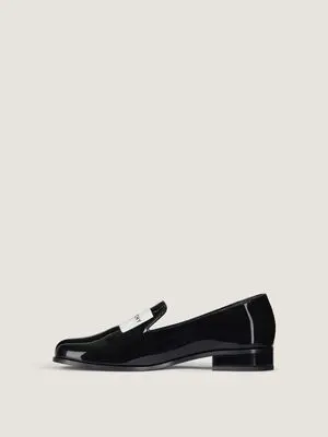 Givenchy Logo Patch Tux Loafers - Black