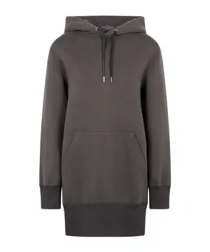 Sacai Layered Drawstring Hoodie - Black