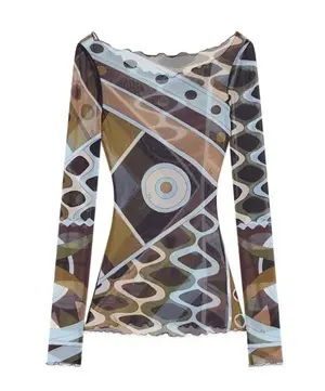 Emilio Pucci Long Sleeve T-shirts For Women
