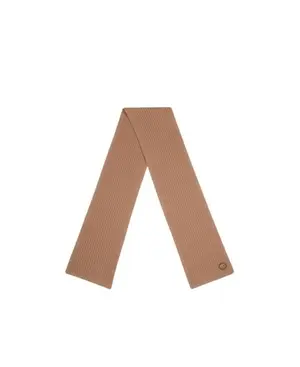 Gucci Logo Patch Knit Scarf