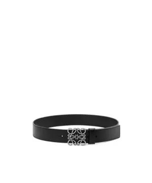 Loewe Chunky Anagram Belt - Black