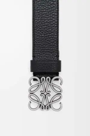 Loewe Chunky Anagram Belt - Black