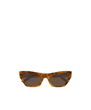 Balenciaga Cat Eye Frame Sunglasses - Brown