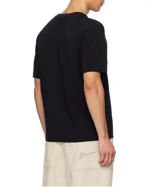 Jacquemus The Gros Grain Crewneck T-shirt - Black