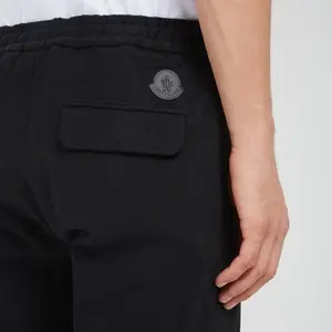 Moncler Drawstring Trousers - Black