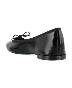 Repetto Lili Patent Ballet Flats - Black