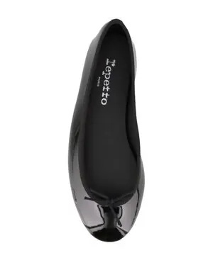 Repetto Lili Patent Ballet Flats - Black