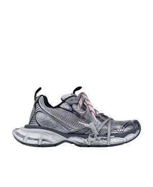 Balenciaga 3xl Lace-up Sneakers - Gray