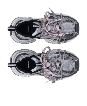 Balenciaga 3xl Lace-up Sneakers - Gray