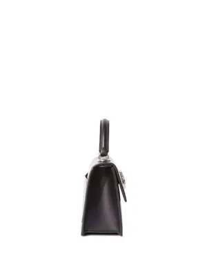 Off-White Jitney 1.4 Logo Plaque Top Handle Bag