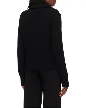 Moncler Zip-up Padded Knit Cardigan